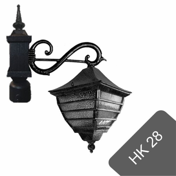 سرچراغی تک شاخه سناتور کلبه ای خم HK 28 - گروه تولیدی شهر سامان